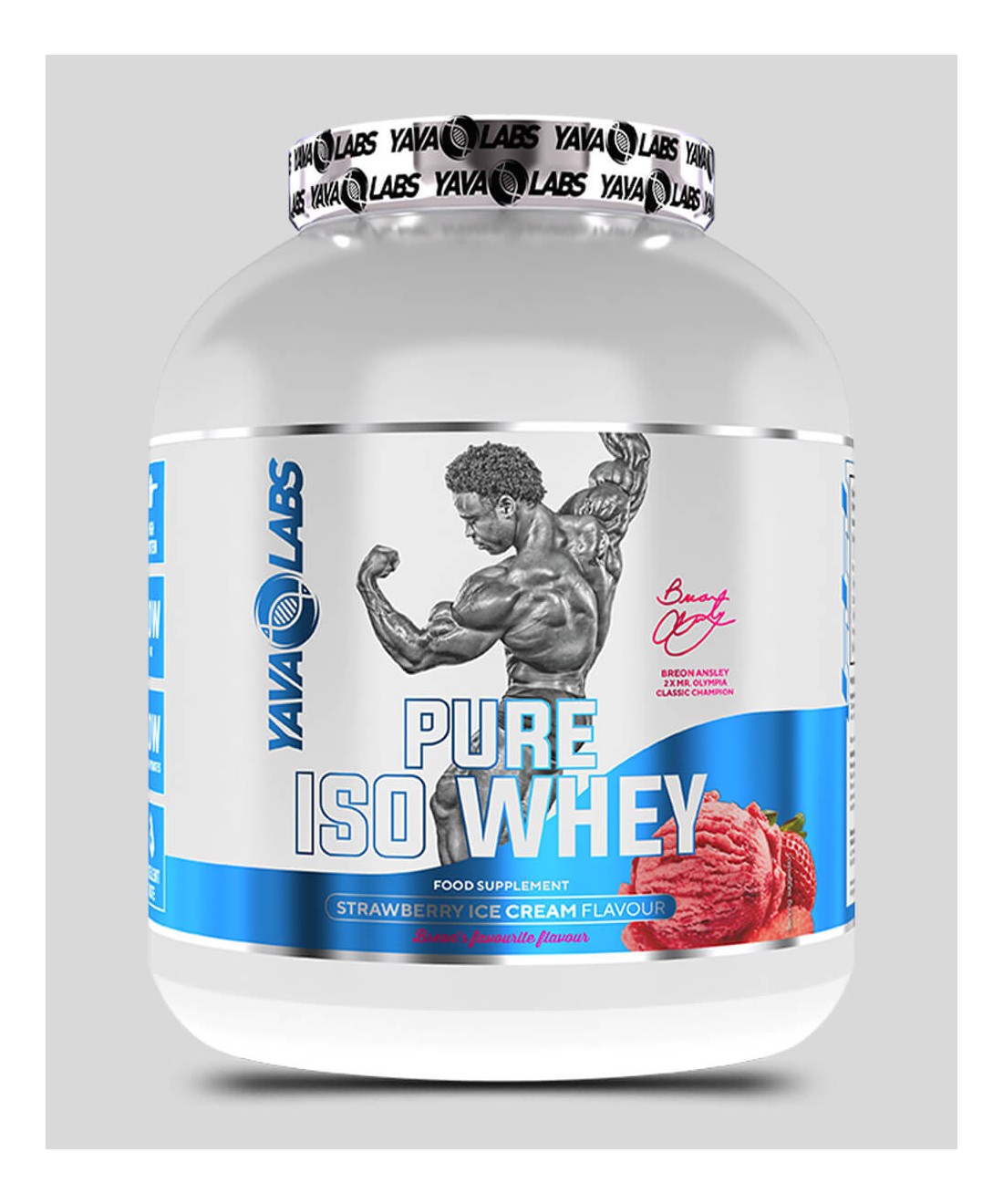 Pure Iso Whey Yava Labs | 25g Protéines, Faible Glucides et Lipides - 2kg