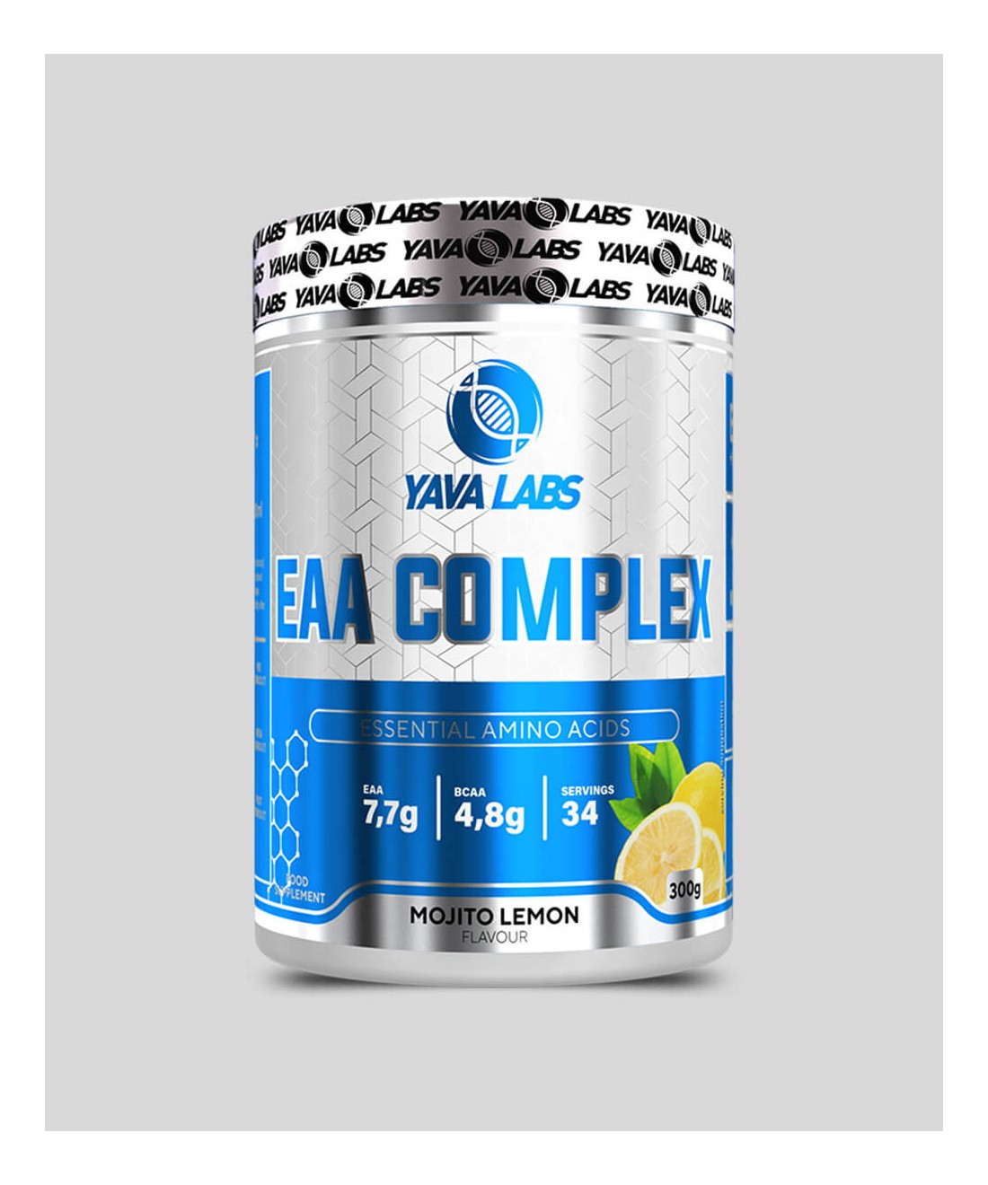 Complexe EAA Yava Labs | 7,7g d'EAA & 4,8g de BCAA | 34 portions - 300g