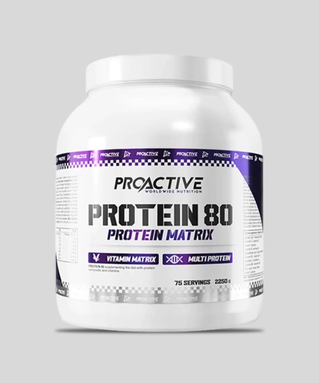 PROTEIN 80 Proactive - Protéines Complètes & Nutriments Essentiels
