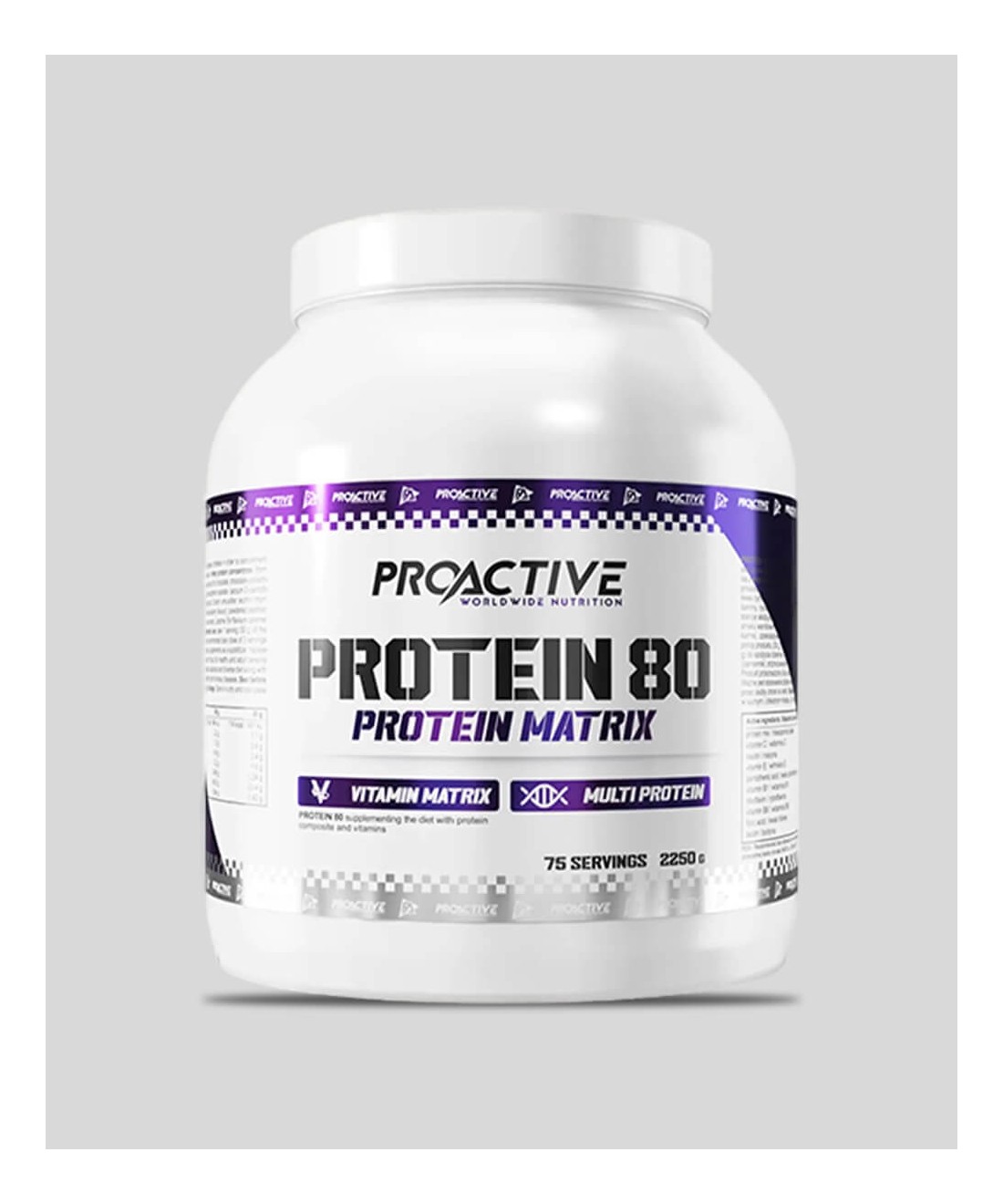 PROTEIN 80 Proactive - Protéines Complètes & Nutriments Essentiels