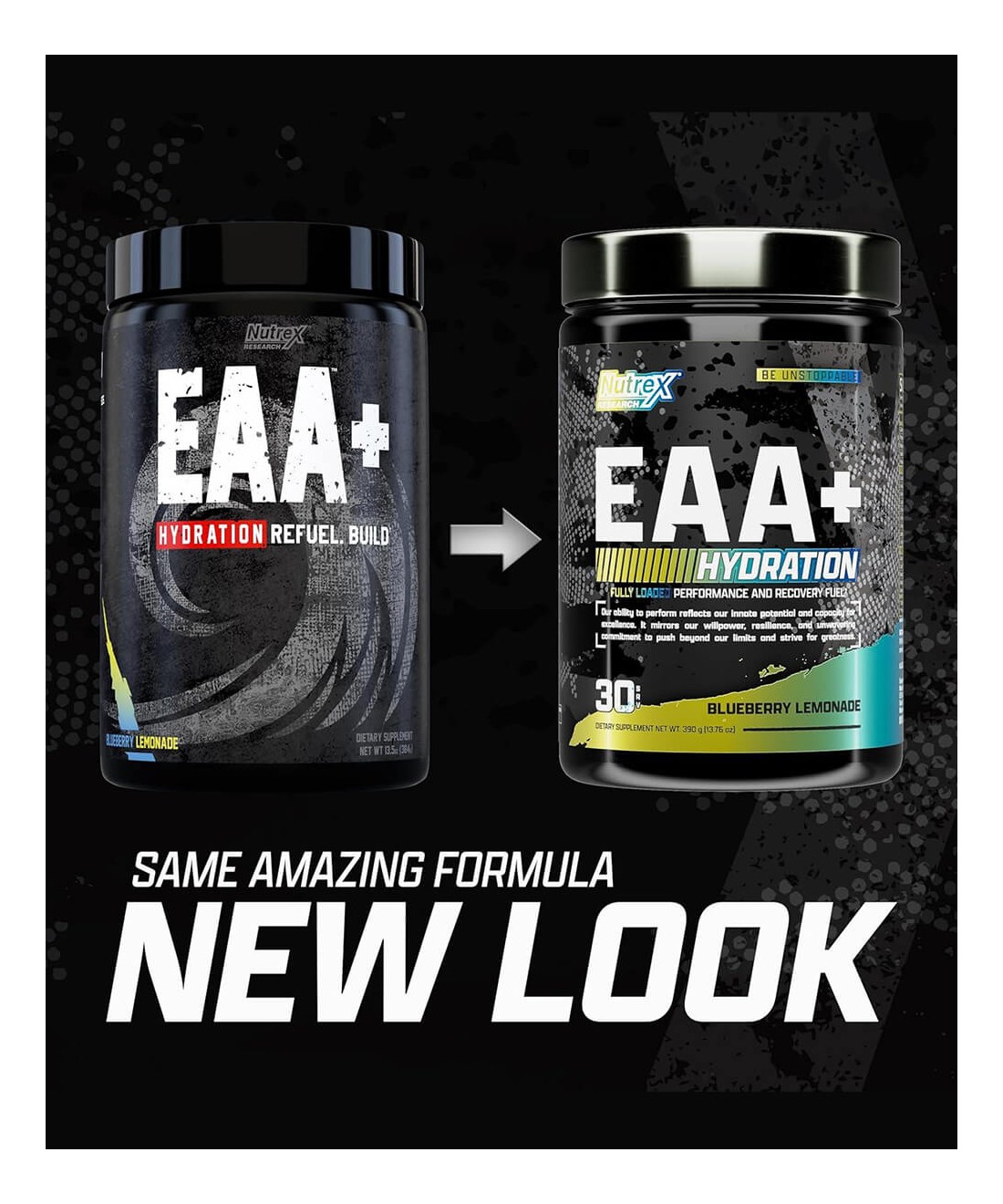 EAA+ HYDRATION | AstraGin®, Calci-K®, Taurine & Électrolytes Avancés