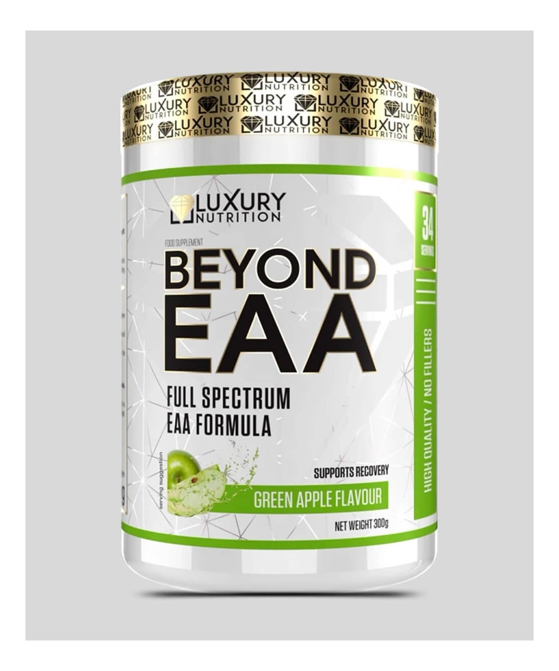 Luxury Nutrition Beyond EAA – 4,16g de BCAA pour la récupération et la ...