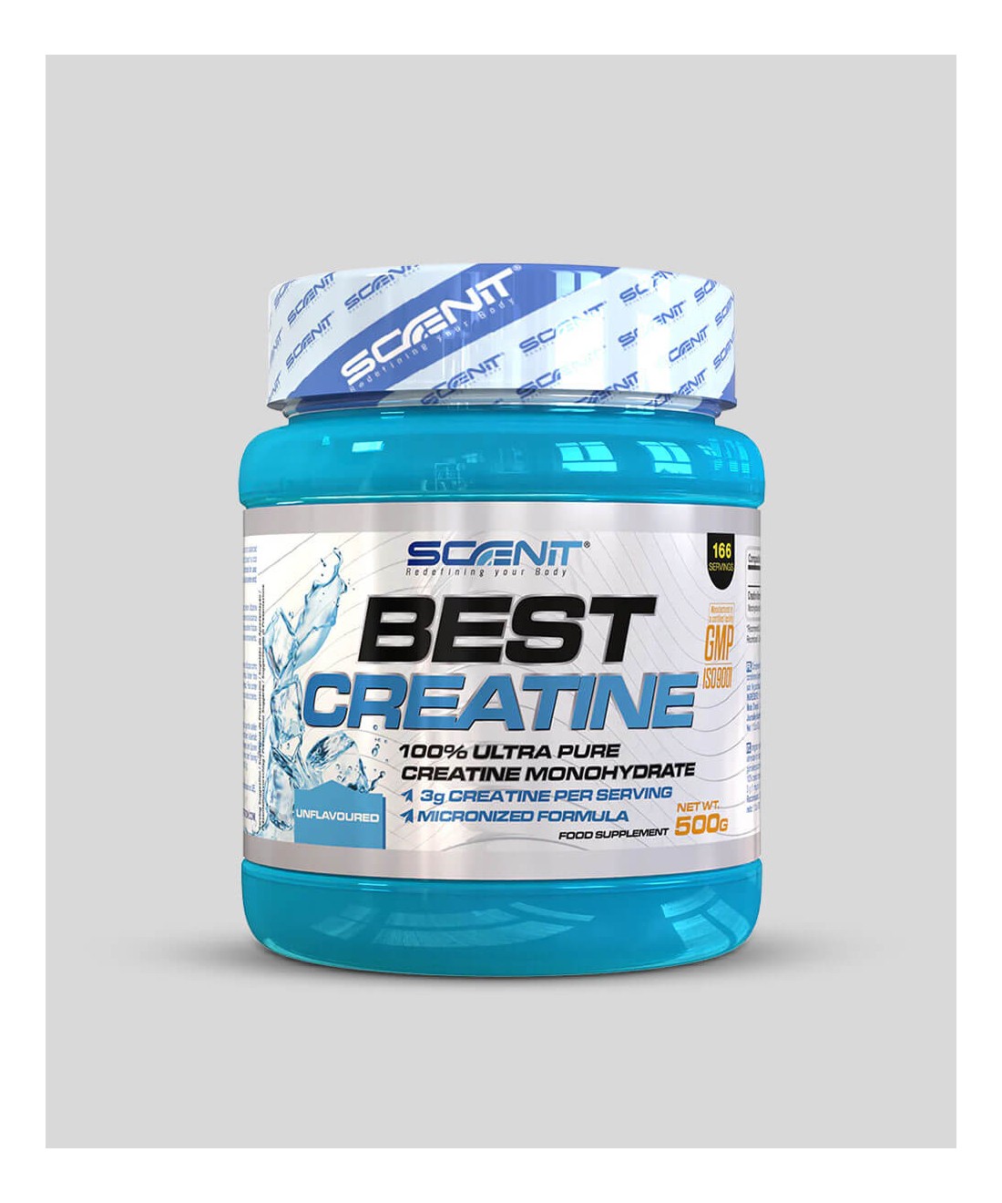 Best Creatine 500g - Scenit Nutrition| Créatine micronisée pure Tunisie