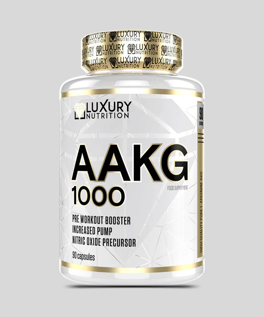 AAKG 1000 Luxury Nutrition – Vasodilatation & Congestion Musculaire
