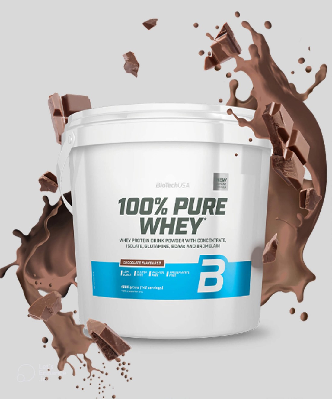 biotechusa 100% pure whey 4kg tunisie | protéine sans gluten au ...