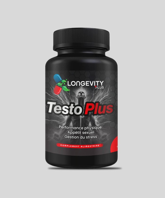 TestoPlus Tunisie – Booster naturel testostérone & vitalité – 100% Plantes