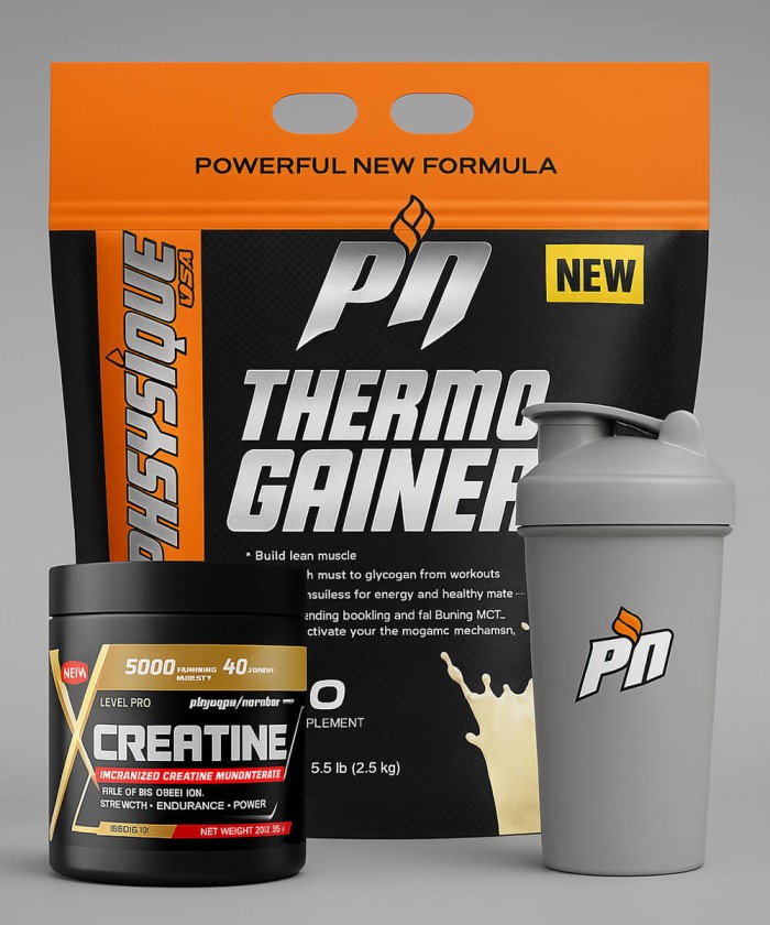 Pack Thermo Gainer 2.8kg + Créatine + Shaker Tunisie