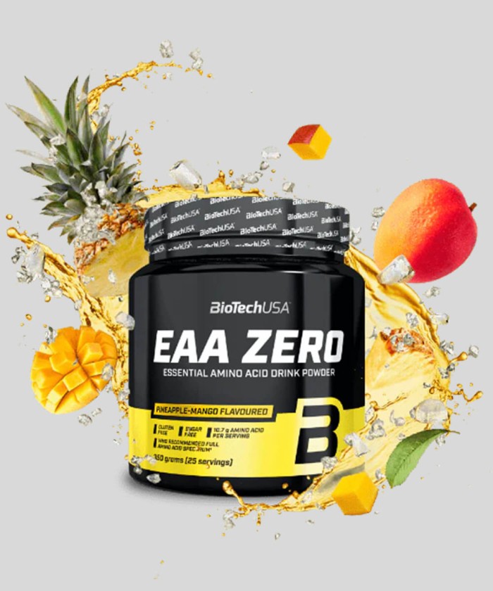 EAA Zero BioTechUSA | Acides Aminés Essentiels + Glutamine Tunisie