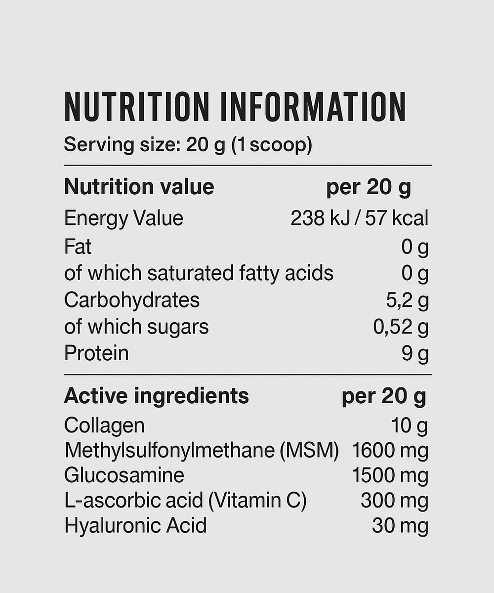 Flex Collagen + Hyaluronic Acid – Luxury Nutrition Tunisie