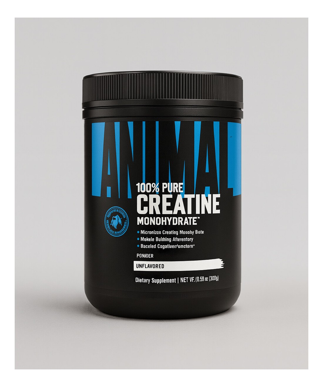 Creatine Animal Micronized 300 g | Créatine Monohydrate Tunisie