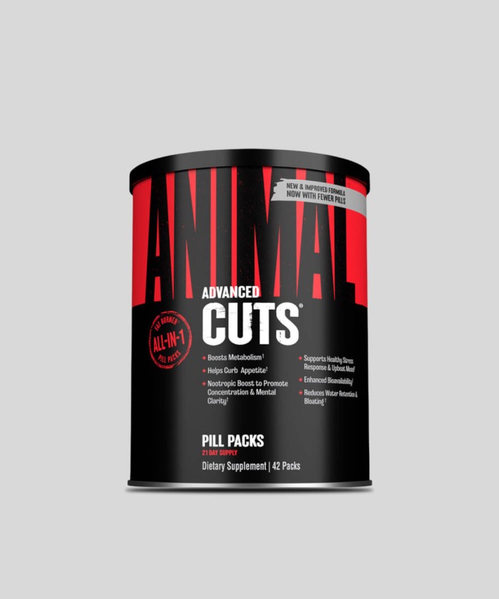 Animal Cuts – Fat Burner Thermogénique Puissant pour Sèche & Définition