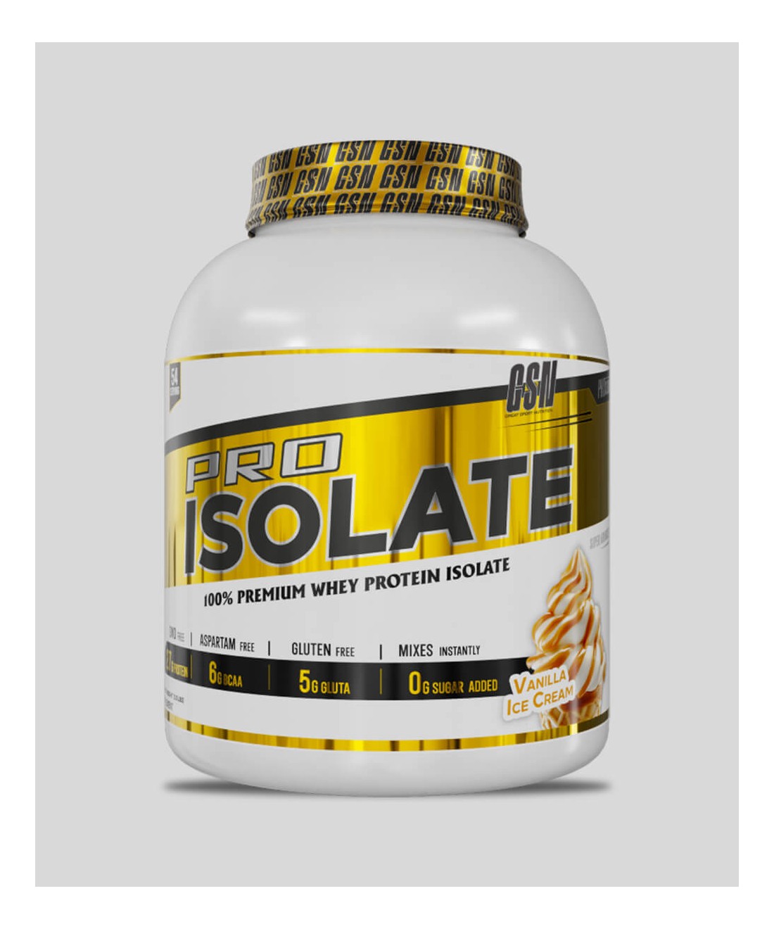 GSN Isolate Pro 0.9kg – Isolat whey sans lactose Tunisie