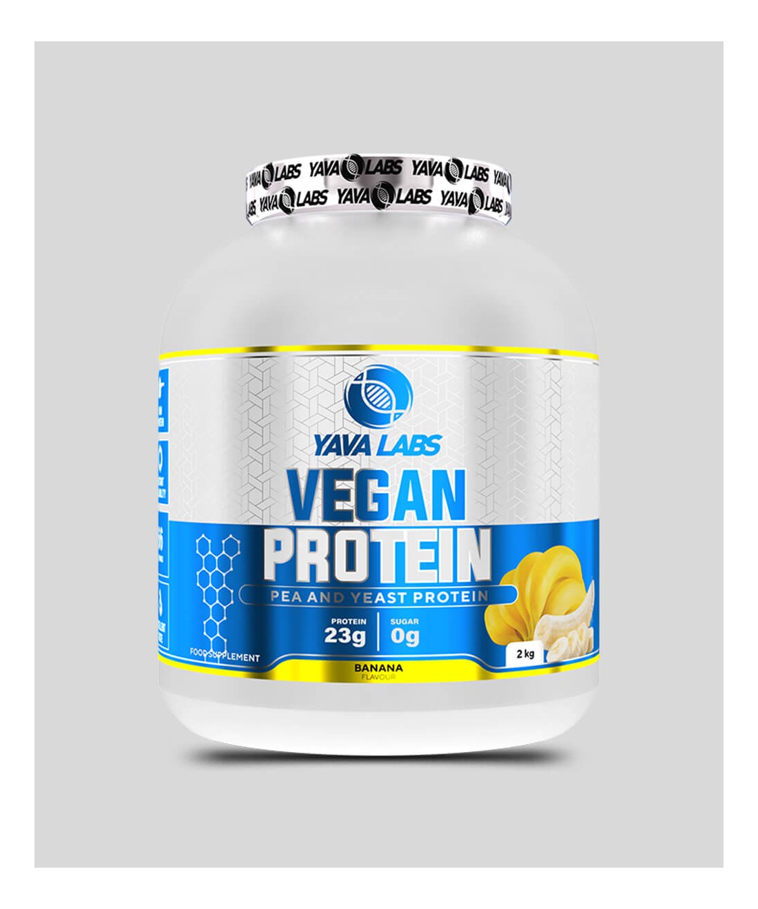 Vegan Protein Yava Labs 2kg | Protéine végétale musculation Tunisie