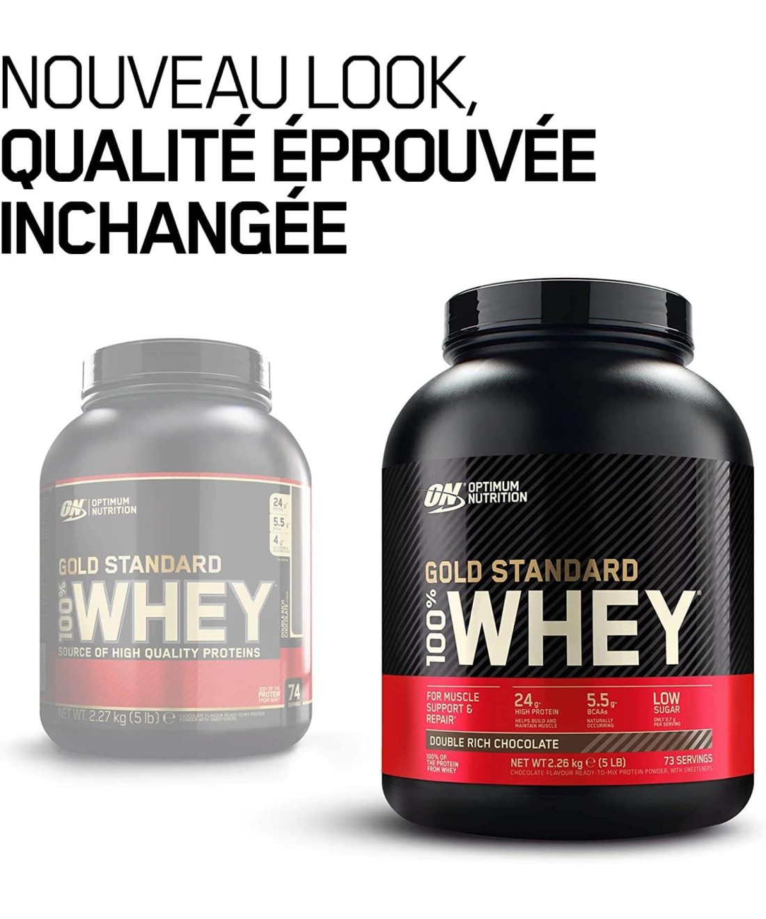 Whey protéine Optimum Nutrition Gold Standard 100% - 2.27 Kg