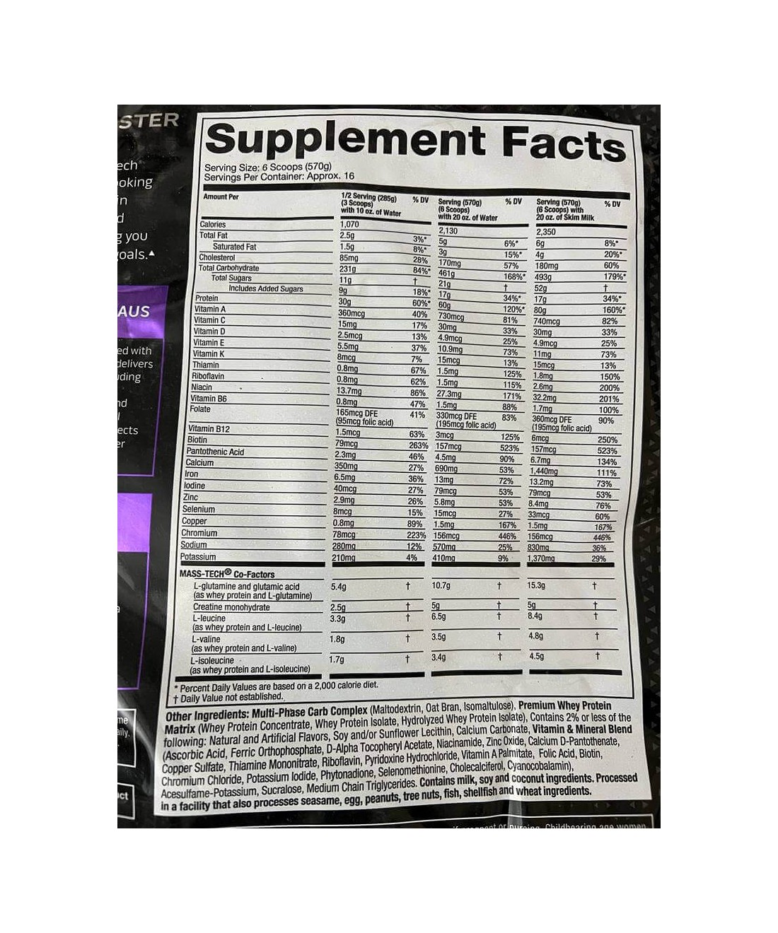 Acheter Mass-Tech Extreme 2000 en Tunisie | Prix et Info